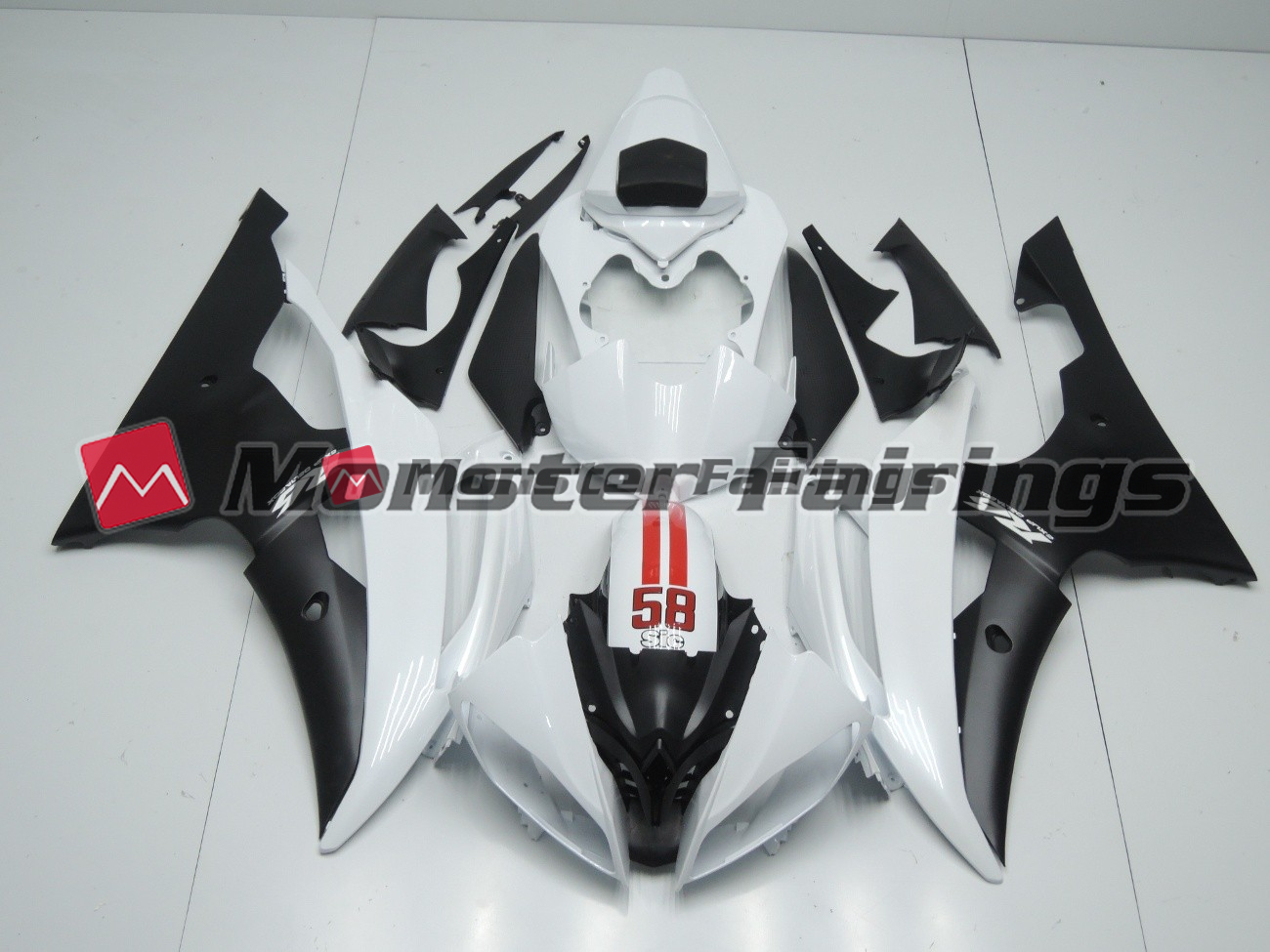 Yamaha R6 2008-2016 58 ABS Fairings | Monster Fairings