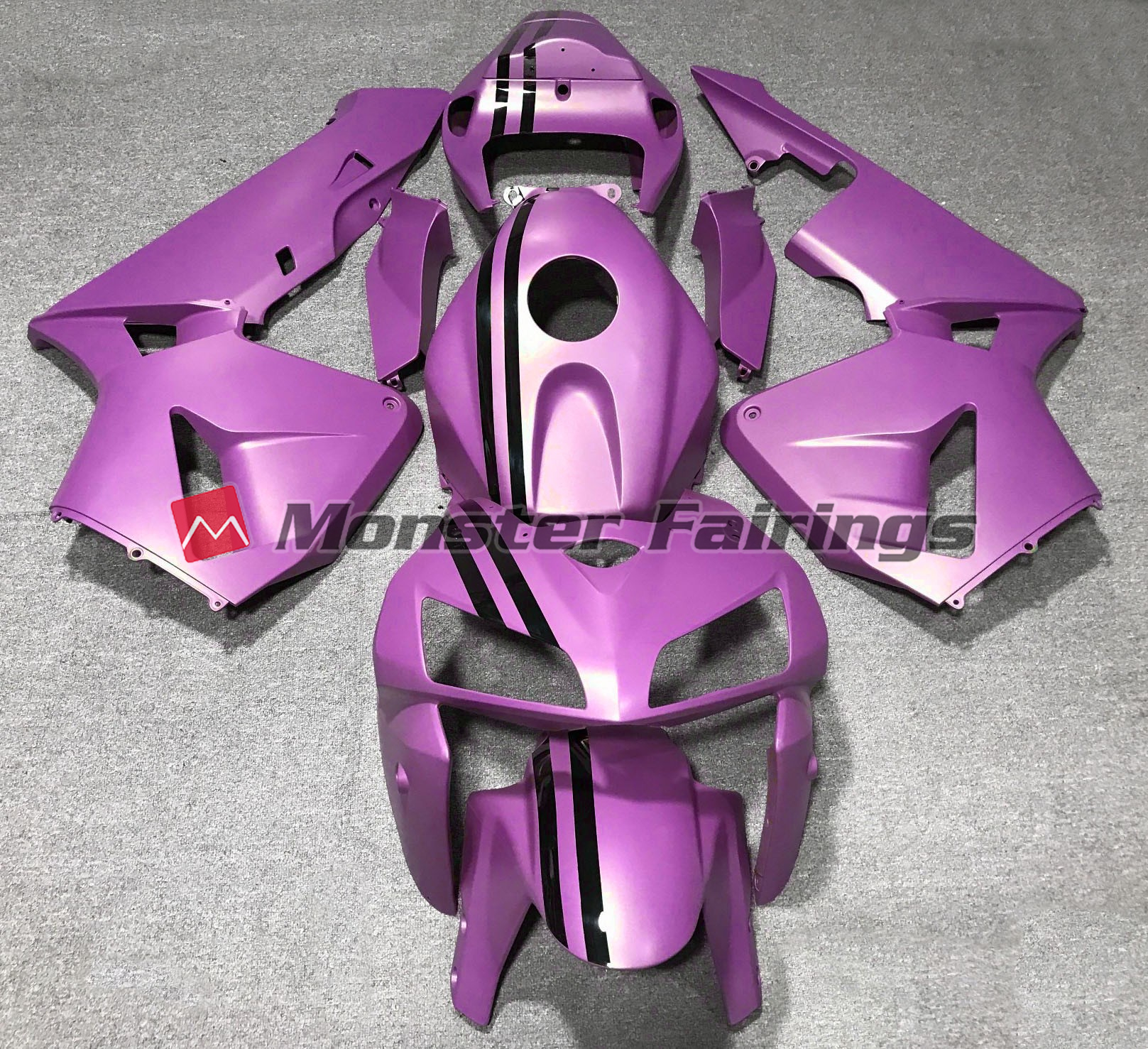 Honda CBR600RR 2005-2006 Matte Pink ABS Fairings | Monster Fairings