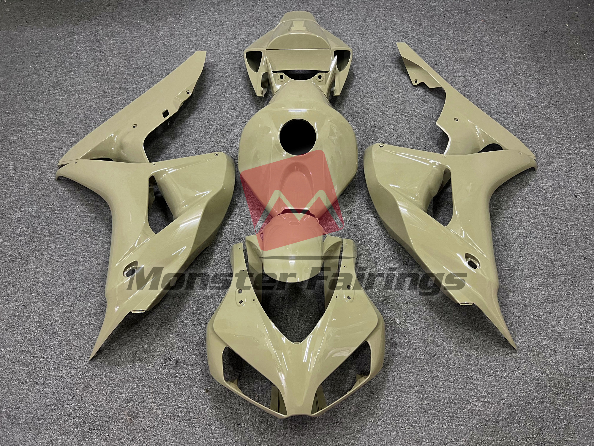 Honda CBR1000RR 2006-2007 Desert Tan ABS Fairings | Monster Fairings