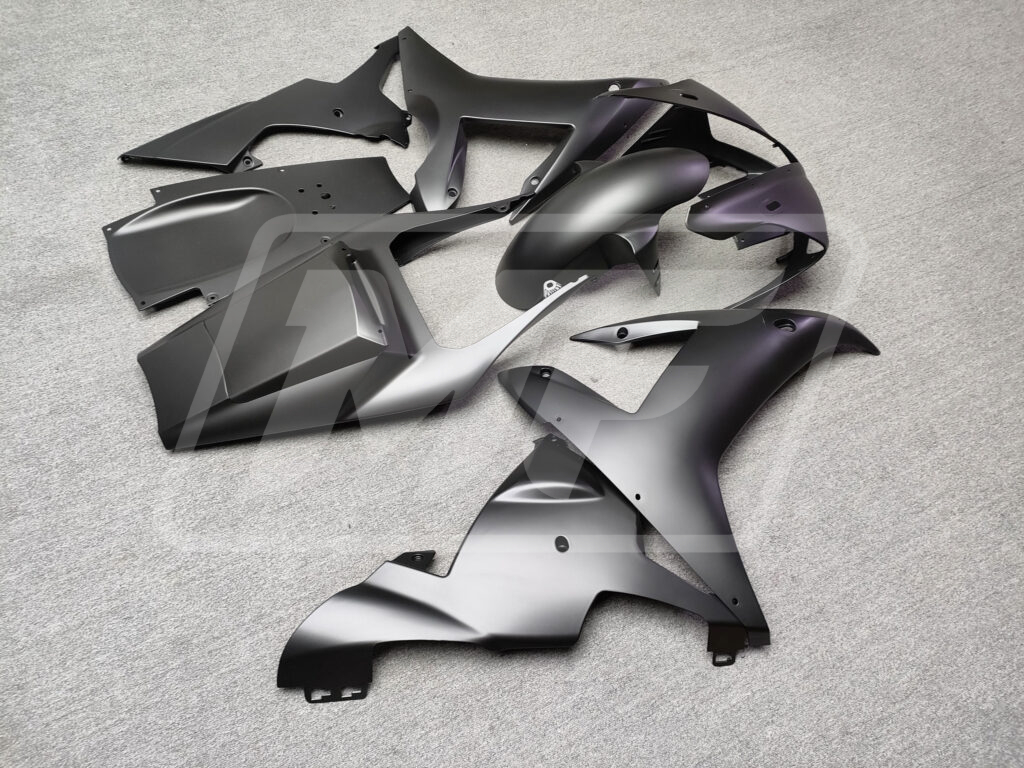 Yamaha R1 2002-2003 Matte Black ABS Fairings | Monster Fairings